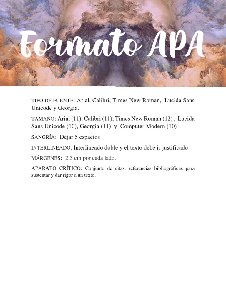 Formato APA | PDF