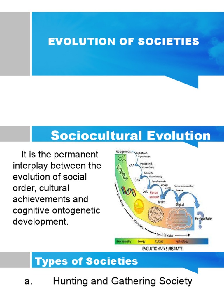 Evolution of Societies.11.13.21 | PDF | Society | Hunter Gatherer