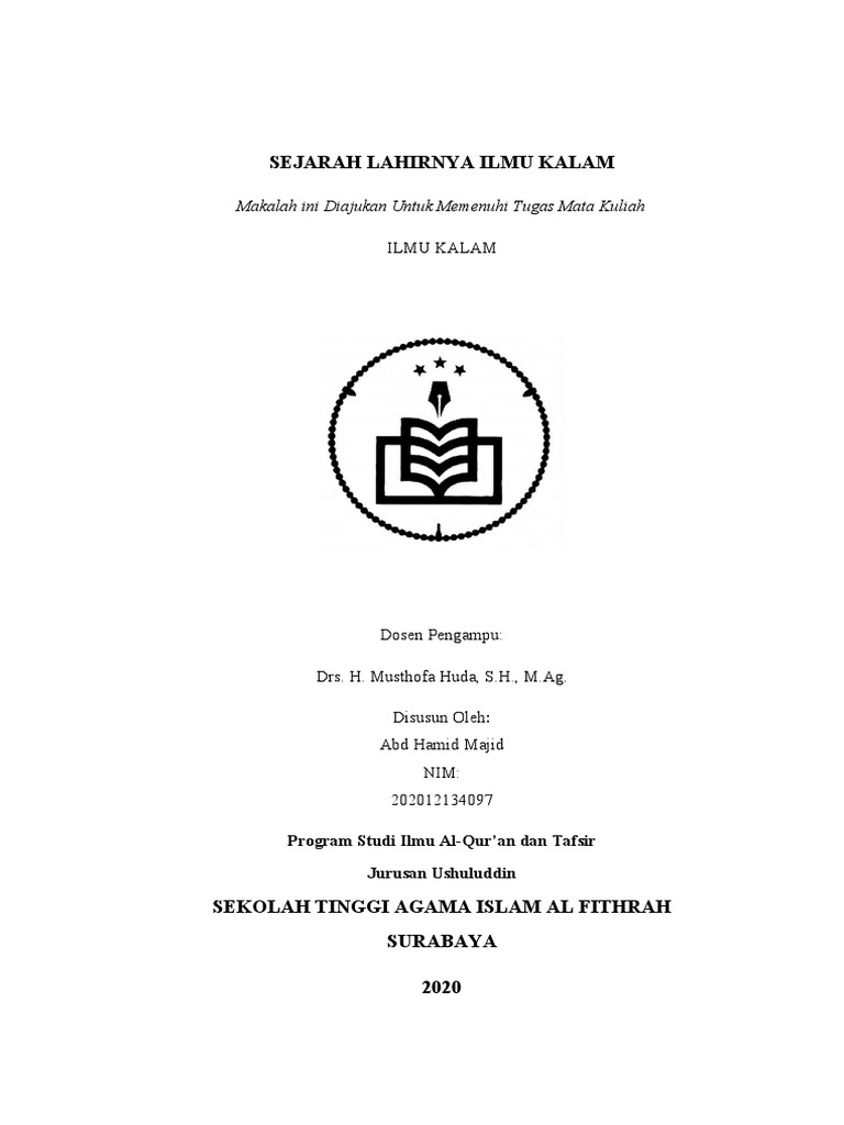 SEJARAH LAHIRNYA ILMU KALAM Revisi | PDF