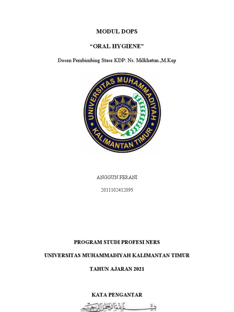 Modul Dops Anggun Ferani | PDF