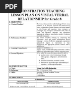 Grade 8-English Lesson Plan | PDF | Stress (Linguistics) | Lesson Plan