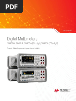Manual DAQ970A-DAQ973A - Eng - Tds | PDF | Data Acquisition | Thermocouple