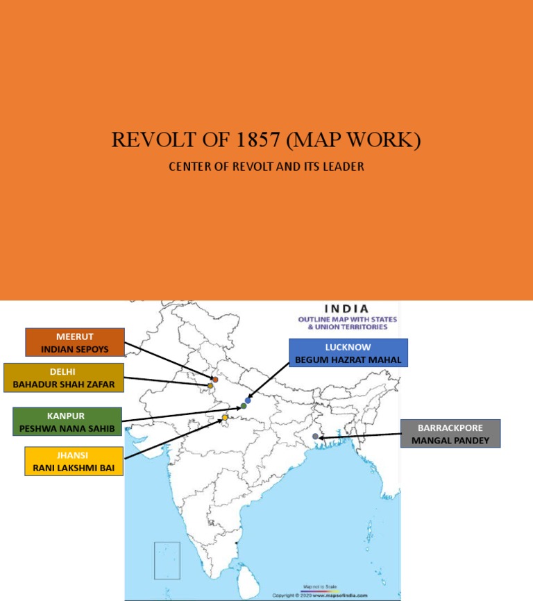 Map - Centre of Revolt | PDF