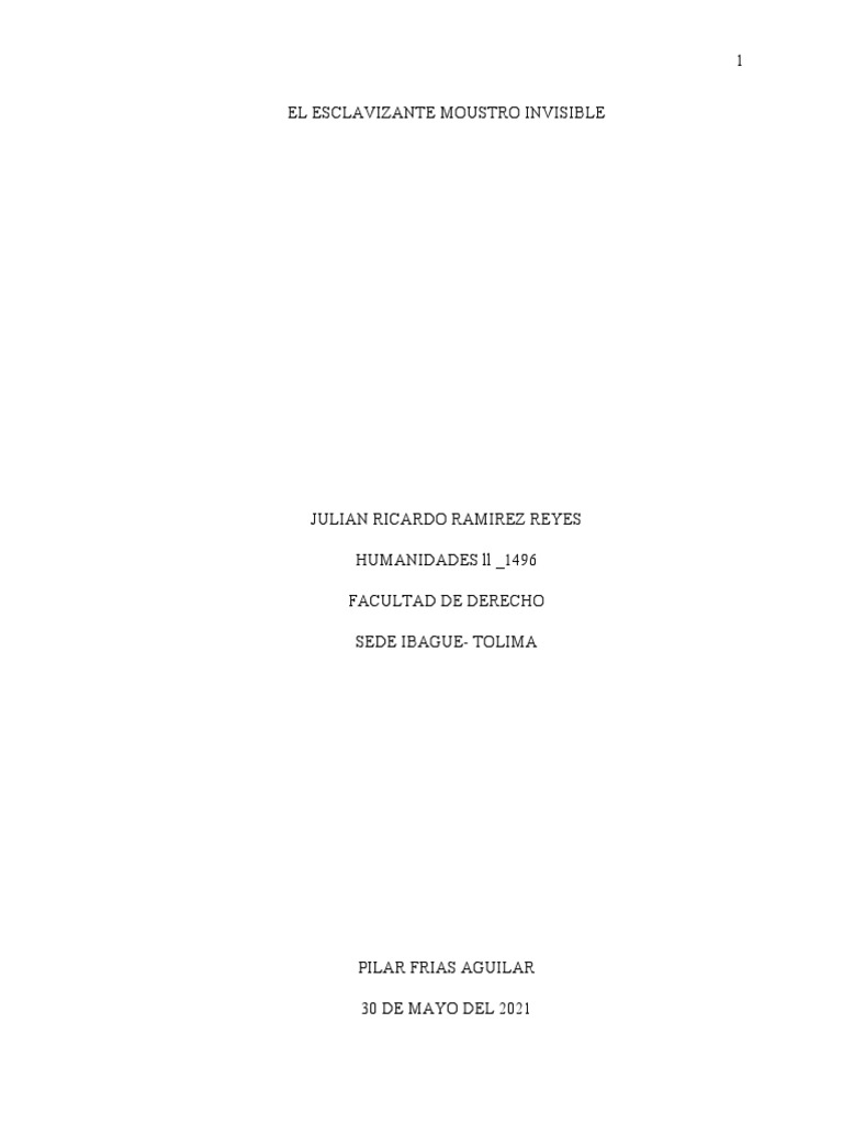 Trabajo Final Problematica | PDF
