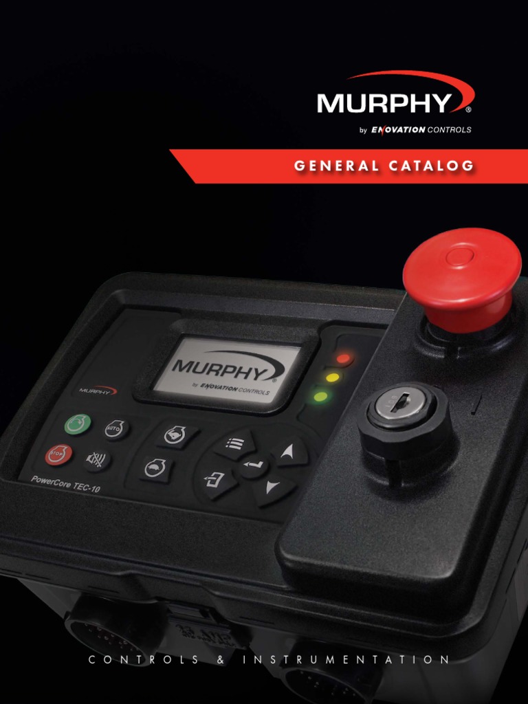 Catalogo Murphy | PDF | Switch | Electromagnetic Compatibility