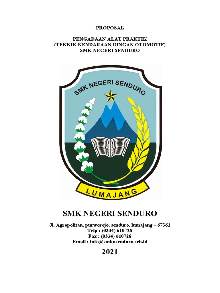 Proposal Alat Praktik TKRO SMK Senduro | PDF | Sains & Matematika