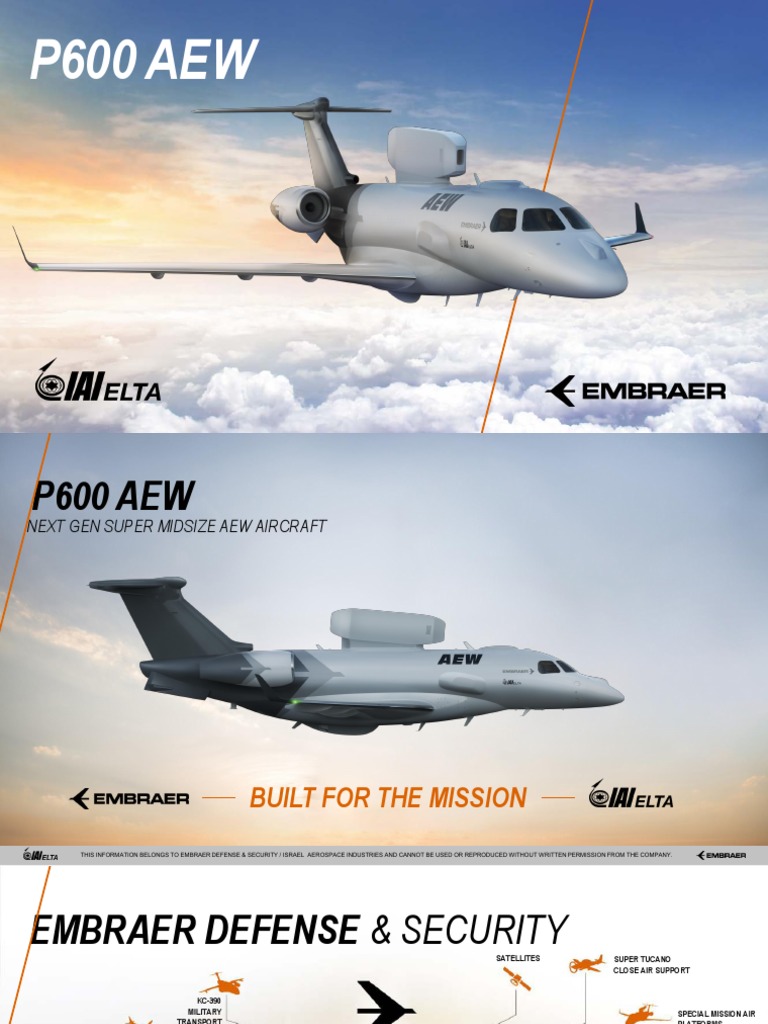 P600 AEW Brocure | PDF | Aviation | Aircraft