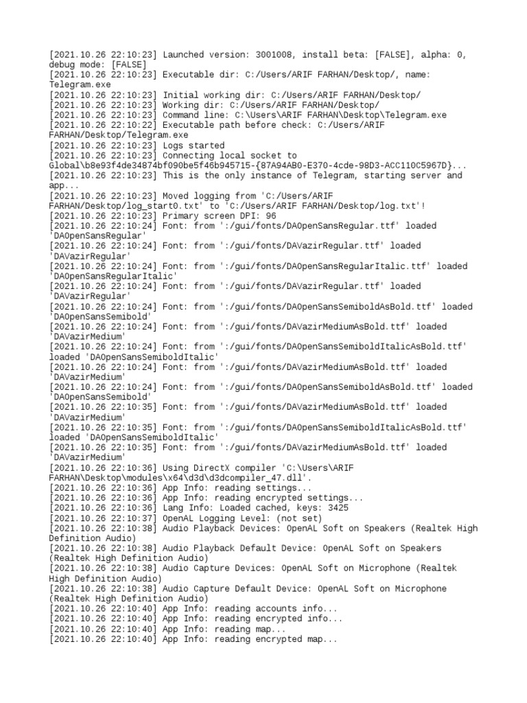 Log | PDF | System Software | Computer Engineering