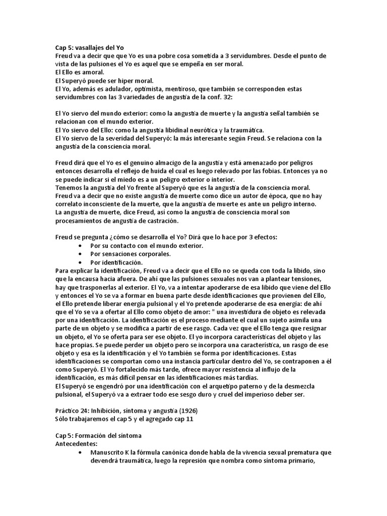 Clases Parte 3 Psa Laznik | PDF | Carné de identidad | Psicoanálisis