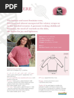 Halibut Sweater | PDF | Gauge (Knitting) | Knitting
