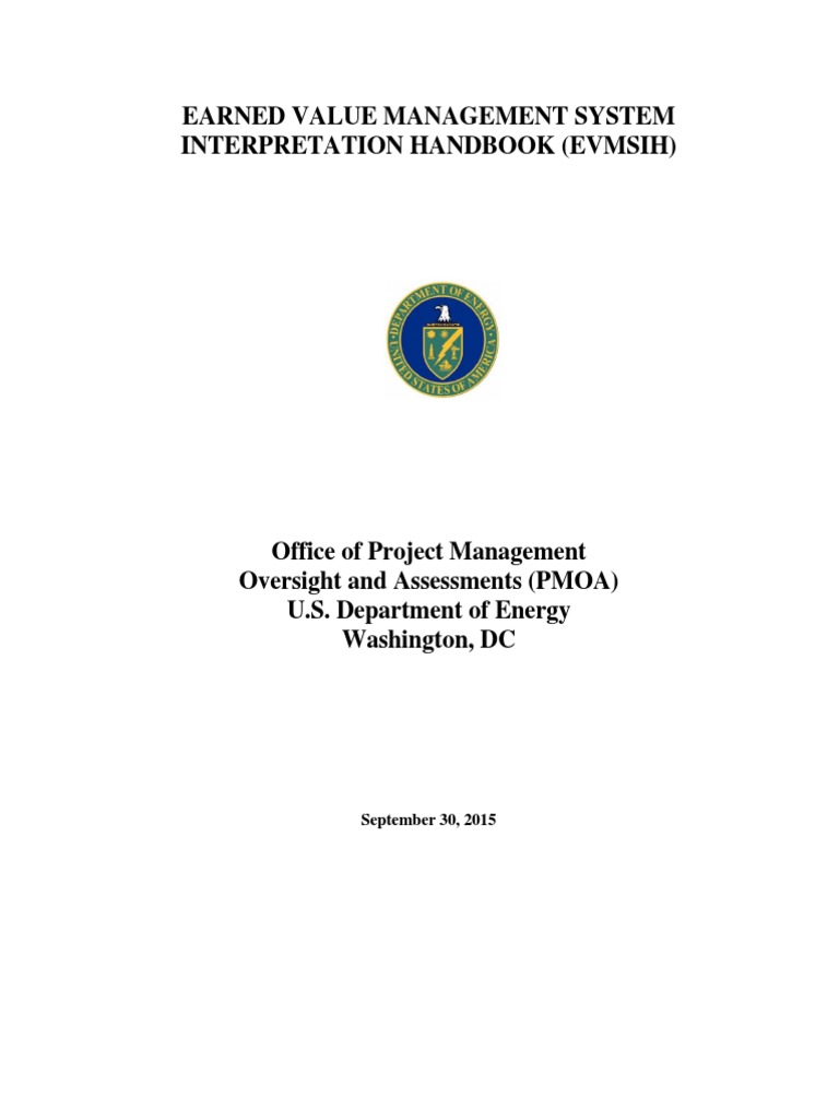 Earned Value Management System Interpretation Handbook (Evmsih) | PDF | Project Management ...