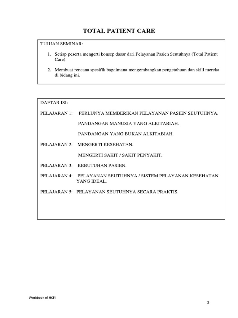 Total Patient Care | PDF