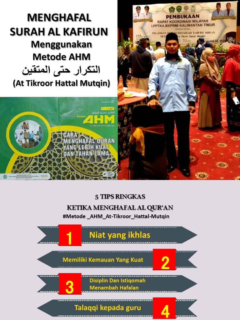 Cara Mudah Menghafal Surah Al-Kafirun | PDF