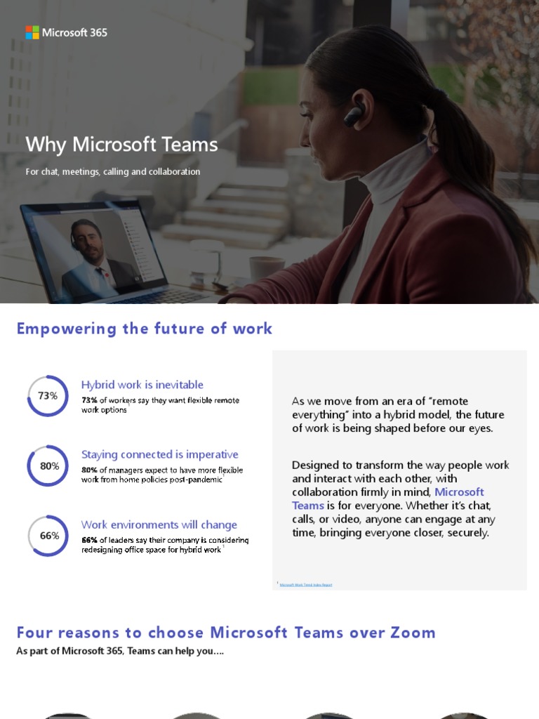 Why Microsoft Teams: For Chat, Meetings, Calling and Collaboration ...