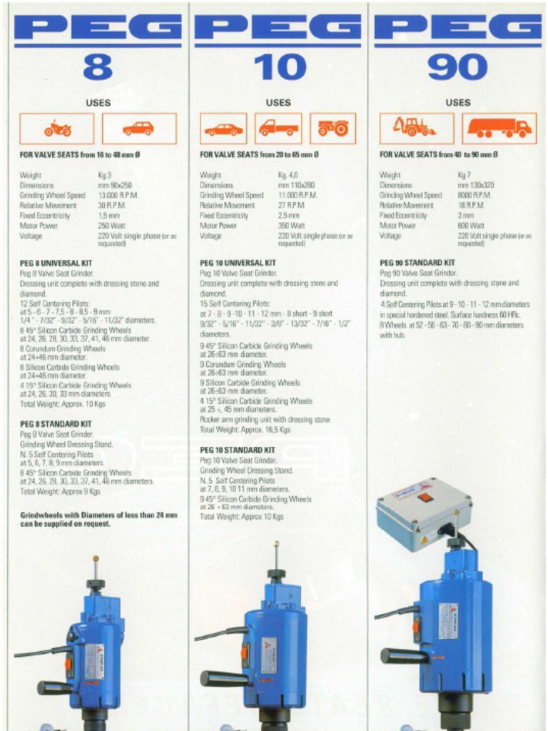 Peg 8 Peg 10 Brochure Eng | PDF