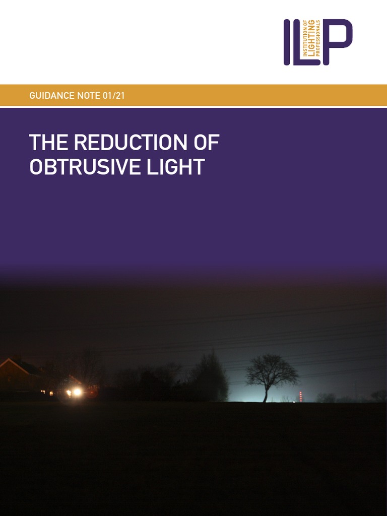 GN01 - ILP Guidance Note 1 The Reduction of Obtrusive Light - 2021 V2 ...
