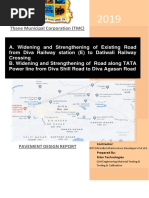 Pavement Design Report | PDF | Road Surface | Road