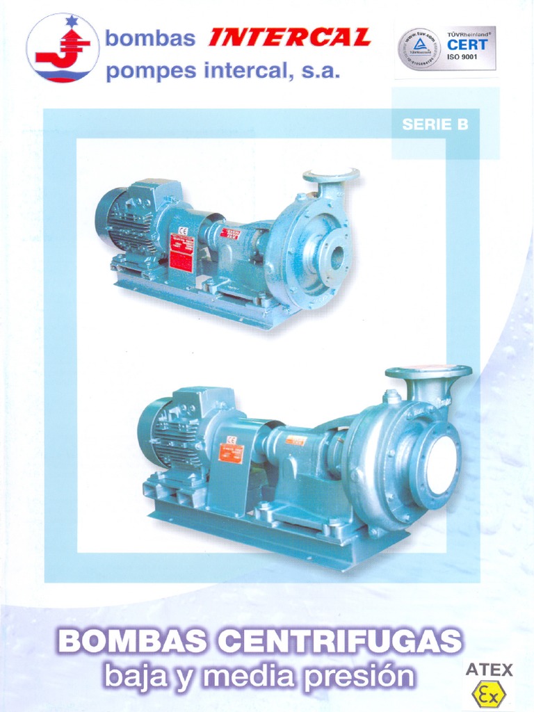 Catalogo Bombas Centrifugas B | PDF | Bomba | Agua