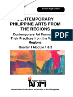 Module 1 Qtr. 2 Contemporary Art | PDF | Performance Art | Installation Art