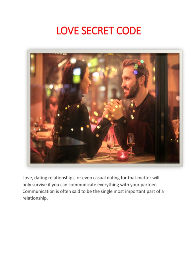 Secret Codes for Lasting Love | PDF | Self-Improvement | Lifestyle