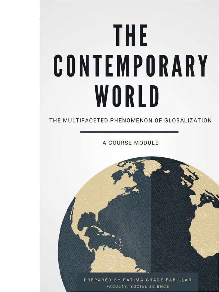 CW Chapter 1 - Nature of Globalization | PDF | Globalization | World ...