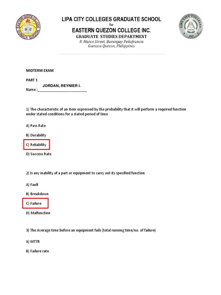 Calculating System Reliability: Analyzing the Reliabilities of Components in Series and Parallel ...