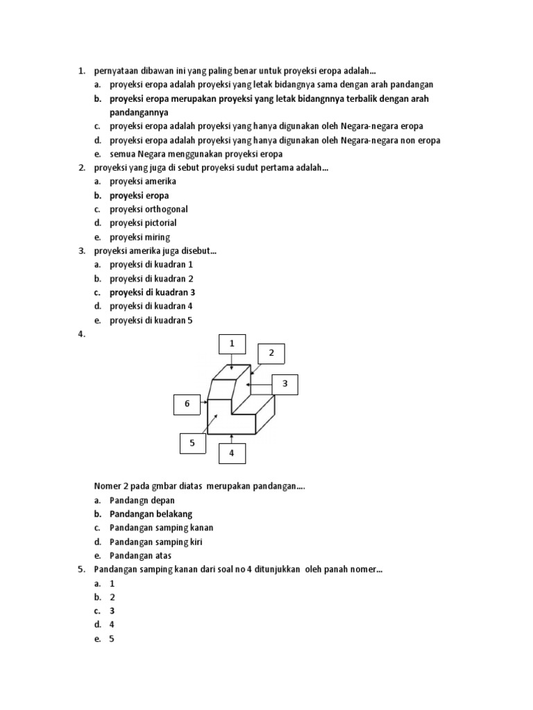 Interpretasi Gambar Teknik 1tpmi Ok | PDF