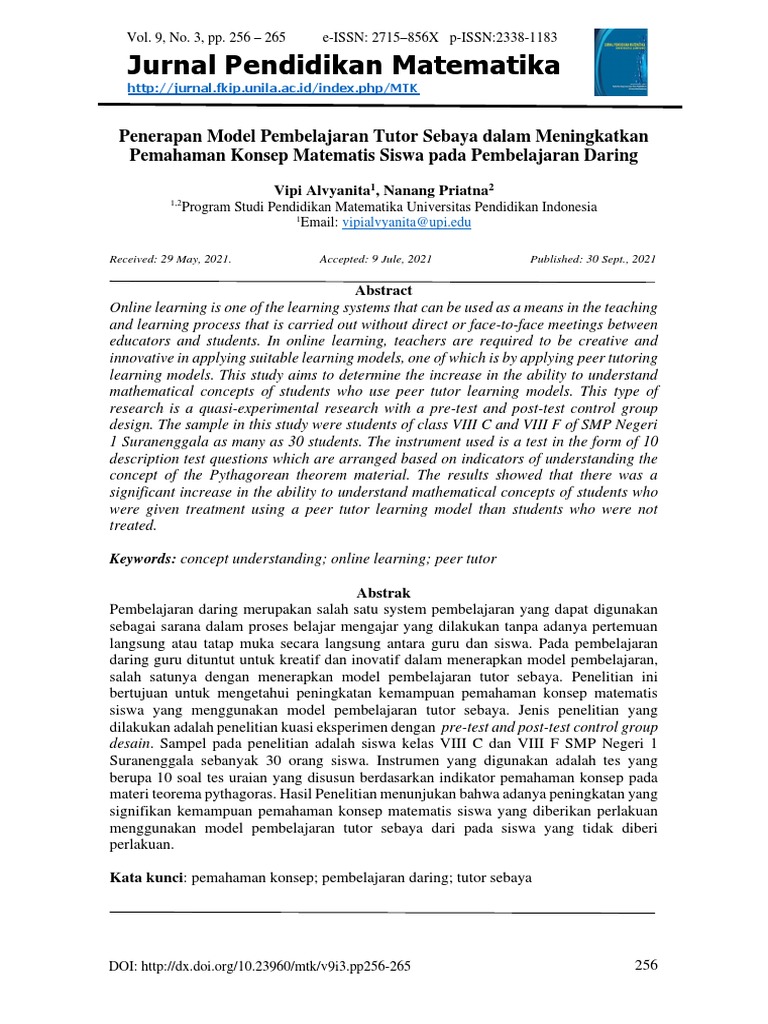 1 PB | PDF | Karier & Perkembangan | Ilmu Sosial