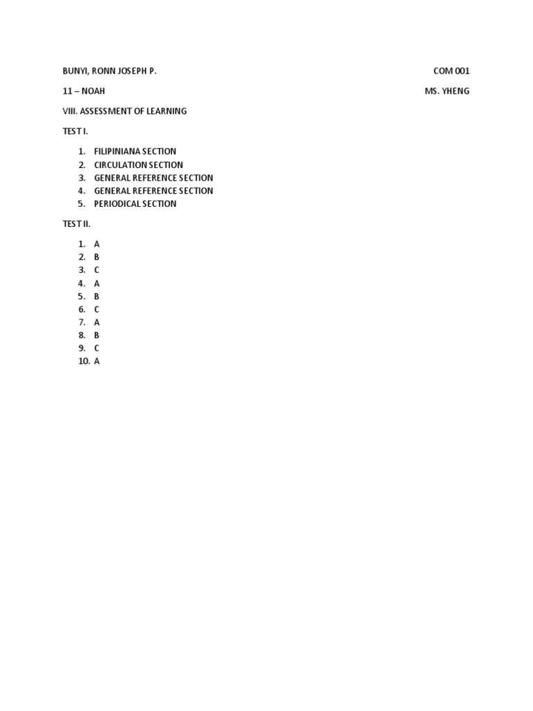 Com 001 Activity | PDF