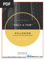 Syllogism Questions with Answers | PDF | Reason