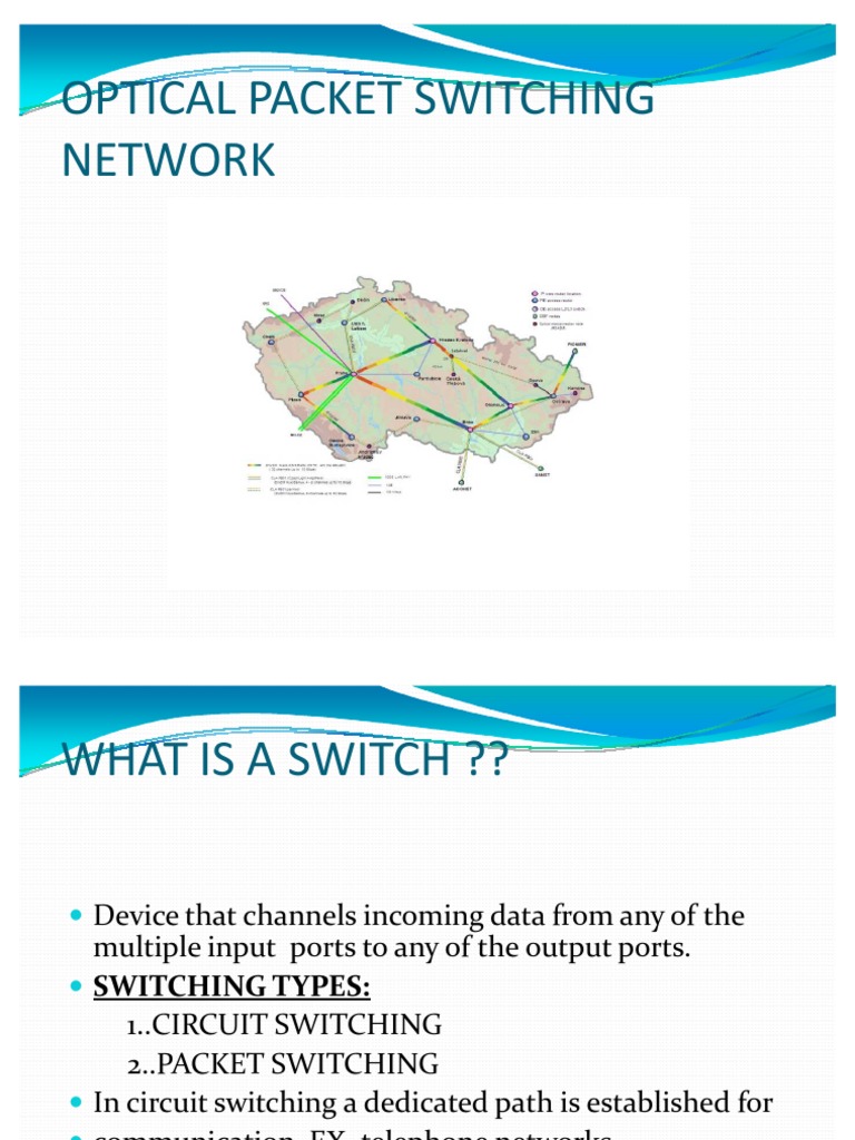 Optical Packet Switching Overview | PDF | Network Packet | Packet Switching