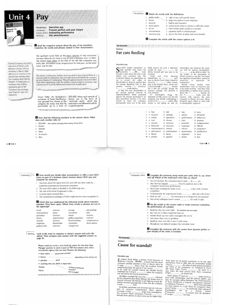 IB - Int - WB Unit 4 | PDF