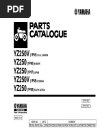 Yamaha Yz Vin Number Ranges 1974-2010 | PDF | Automobile Layouts ...