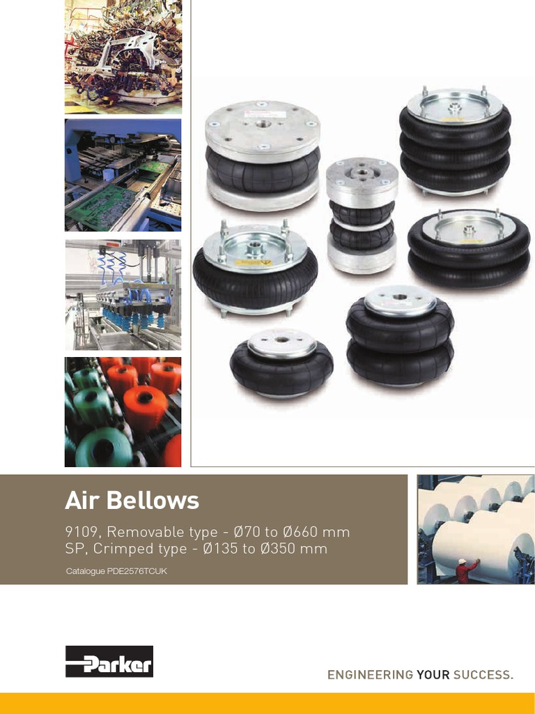 Air Bellows - Parker | PDF | Natural Rubber | Actuator