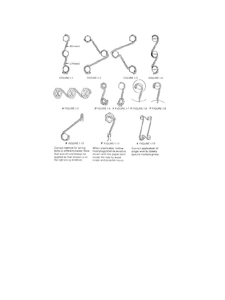 Contoh Gambar Safety Wire | PDF