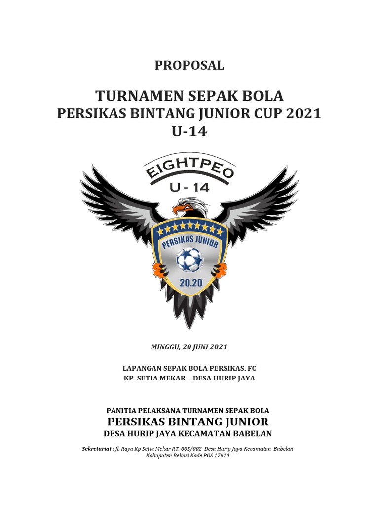 Proposal Turnamen Sepak Bola Aki-Aki | PDF
