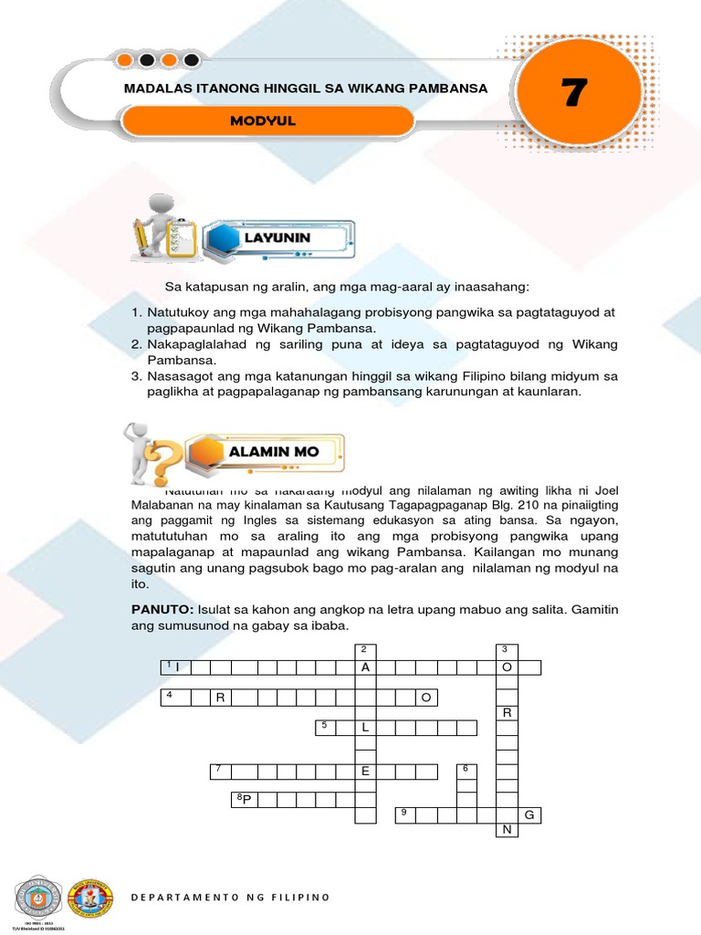 MODYUL 7 Revised | PDF