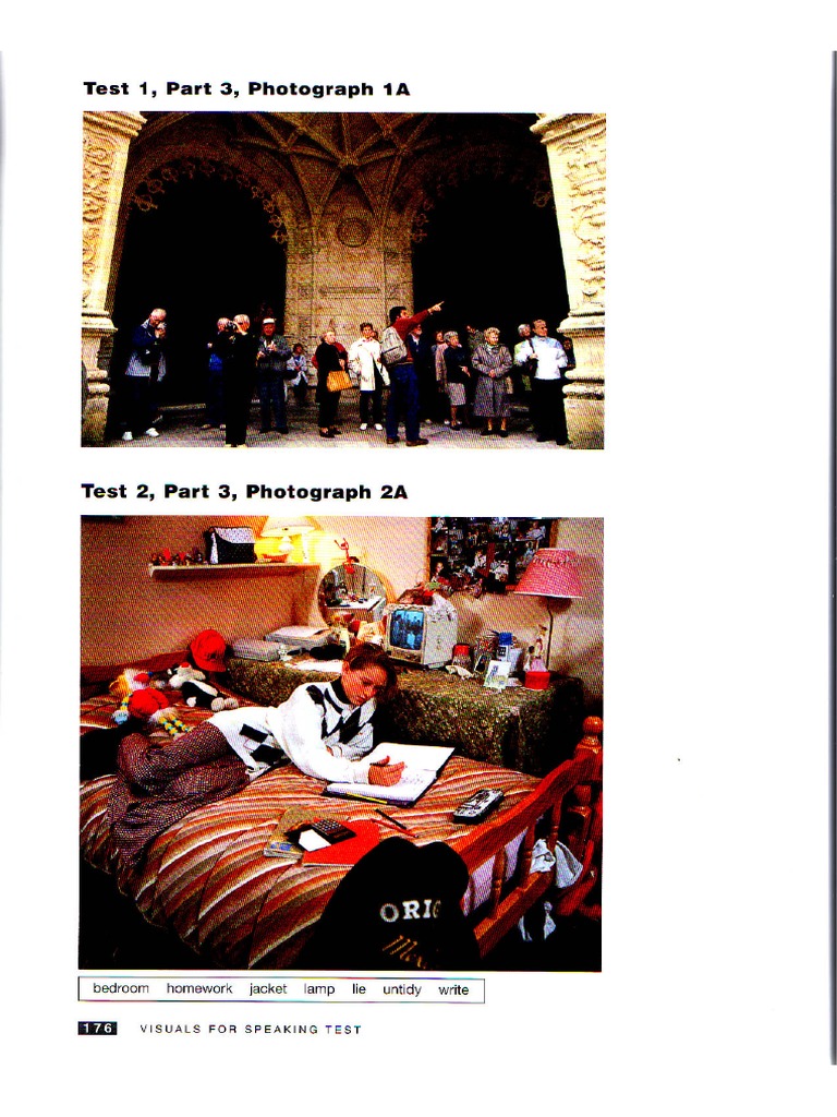 Visuals For Speaking Test | PDF