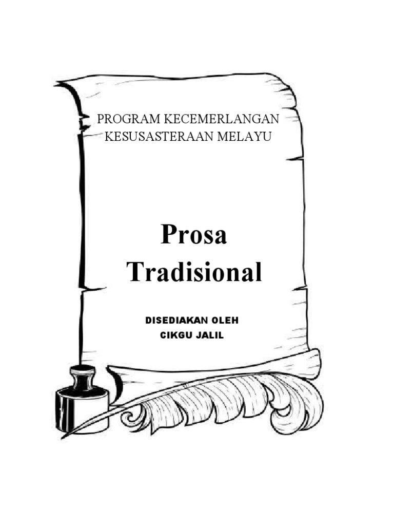 Prosa Tradisional: Raden Puspa Kencana | PDF