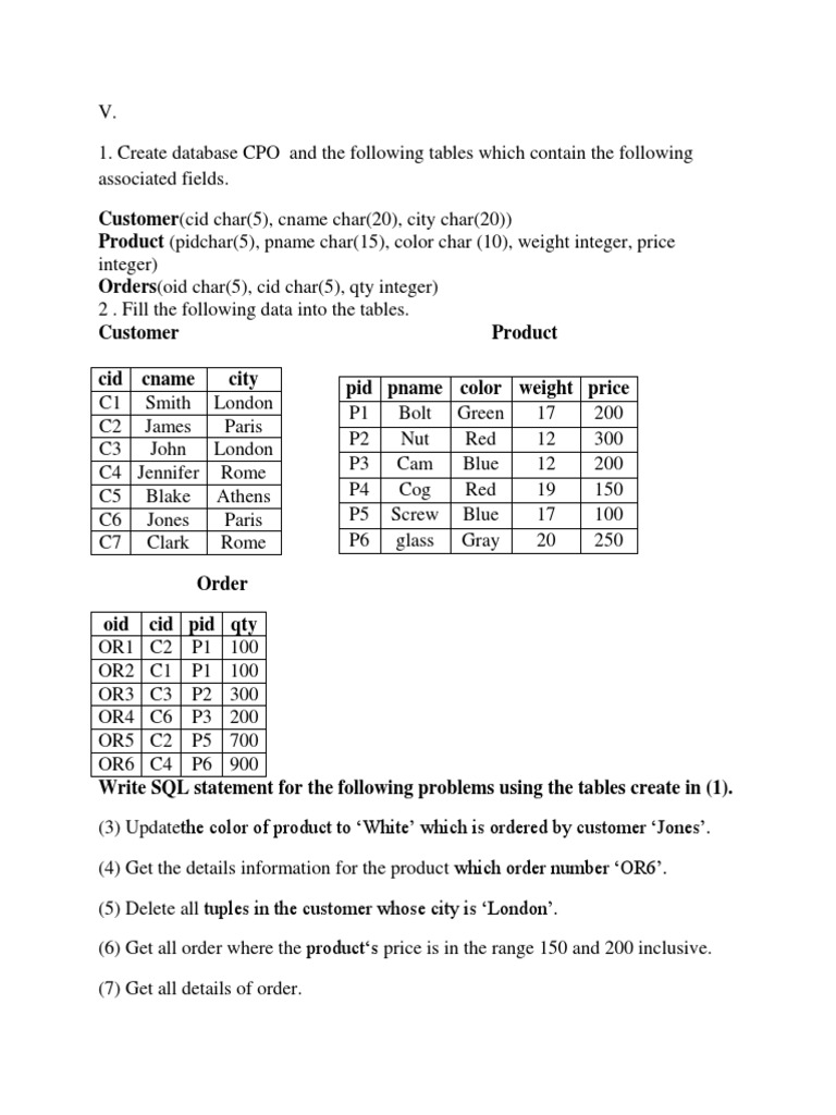 Chapter5 Exercise5 | PDF