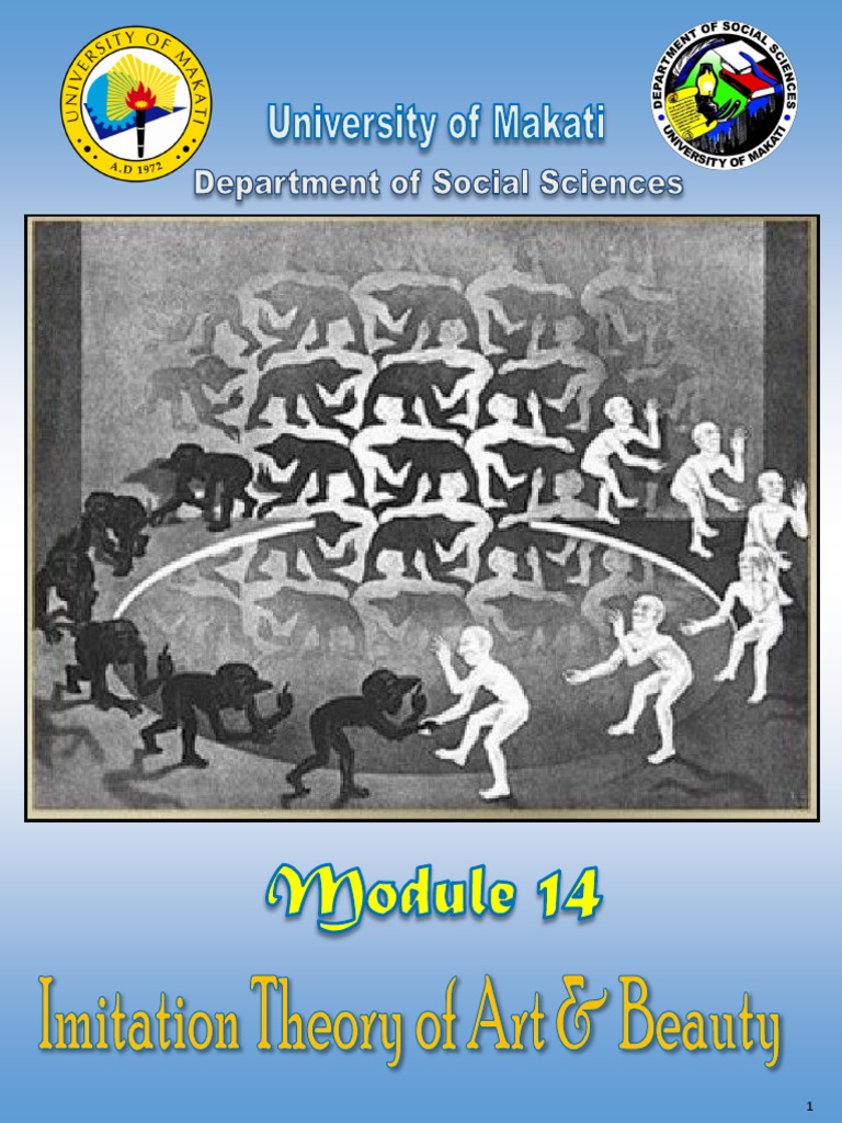 Module 14 Imitation Theory of Art Beauty | PDF | Plato | Beauty
