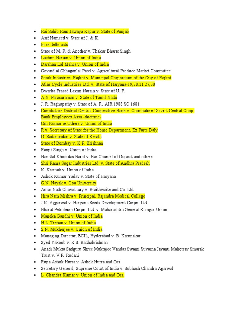 Admin Imp Cases | PDF