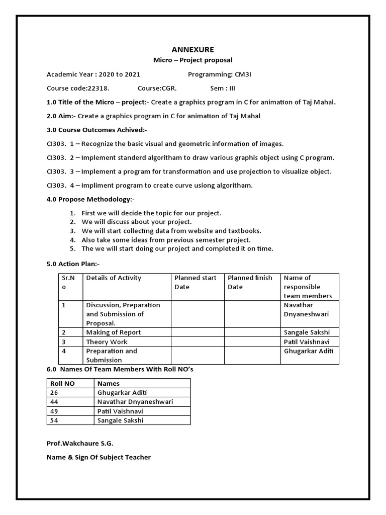 Micro-Project of CGR | PDF | Computing | Software Development