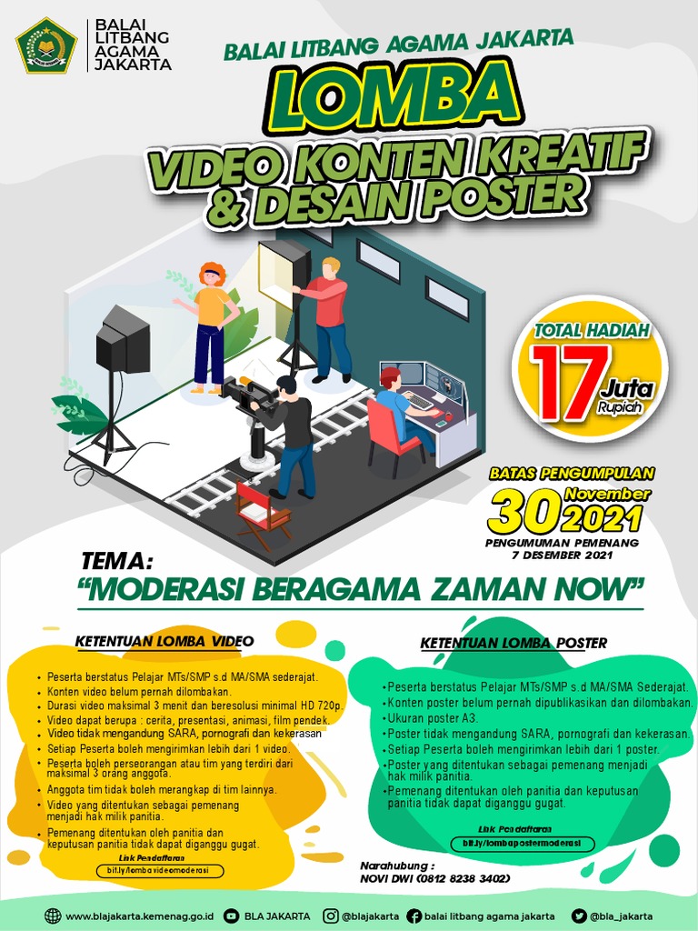 Poster Lomba Video 3.0 | PDF