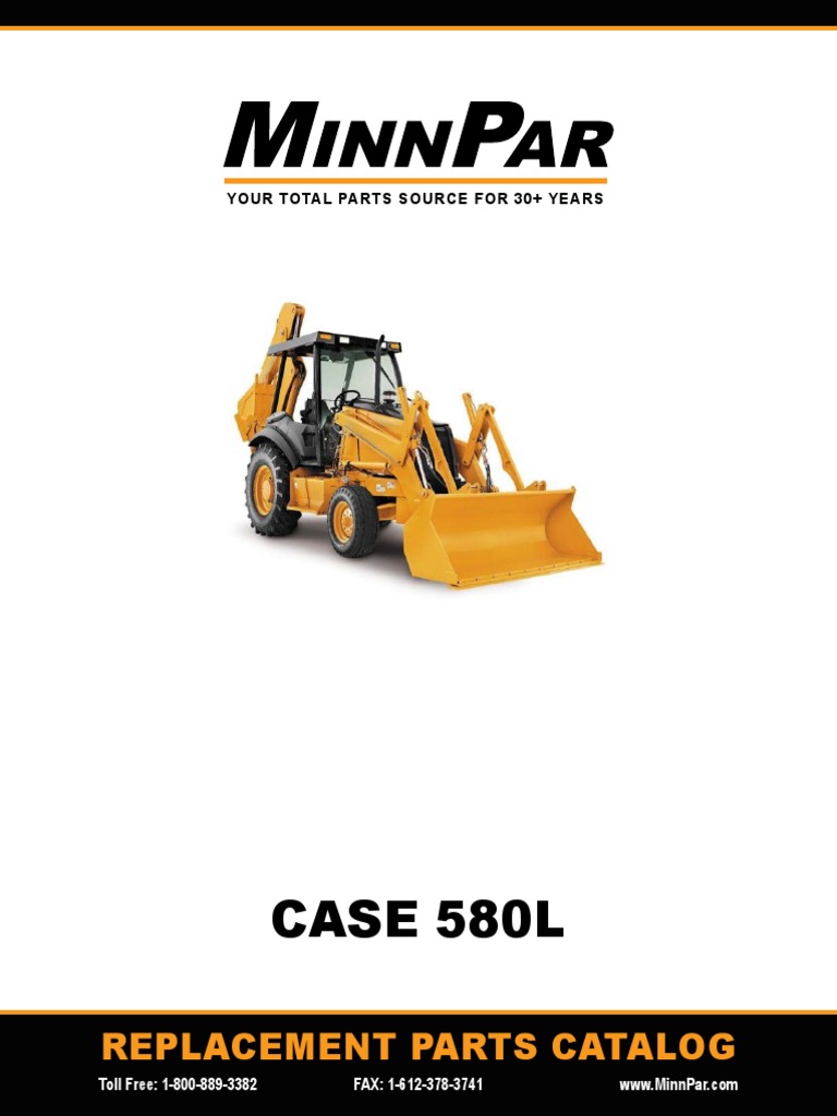 CASE 580L: Replacement Parts Catalog | PDF | Transmission (Mechanics ...