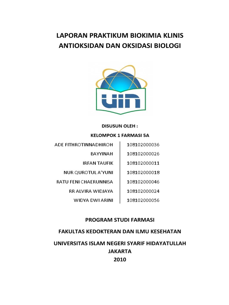 Antioksidan Dan Oksidasi Biologi | PDF | Pengembangan Diri