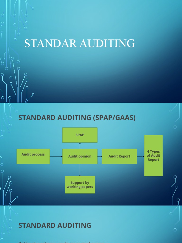 Pertemuan 4 Standar Auditing | PDF
