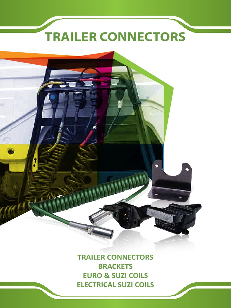 Trailer Connectors: Trailer Connectors Brackets Euro & Suzi Coils ...