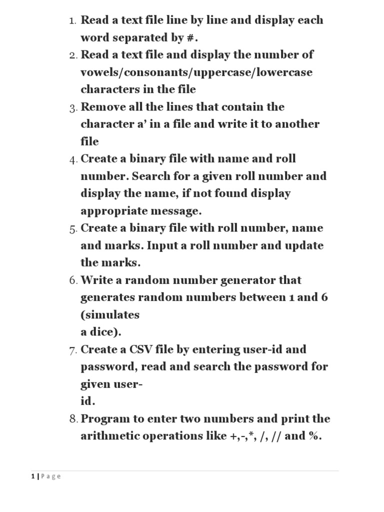12 Practical Q and Answer | Download Free PDF | Computer Programming ...