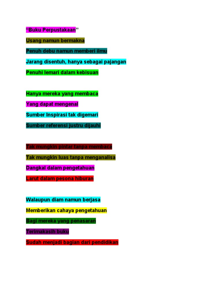 Puisi 8 | PDF | Puisi